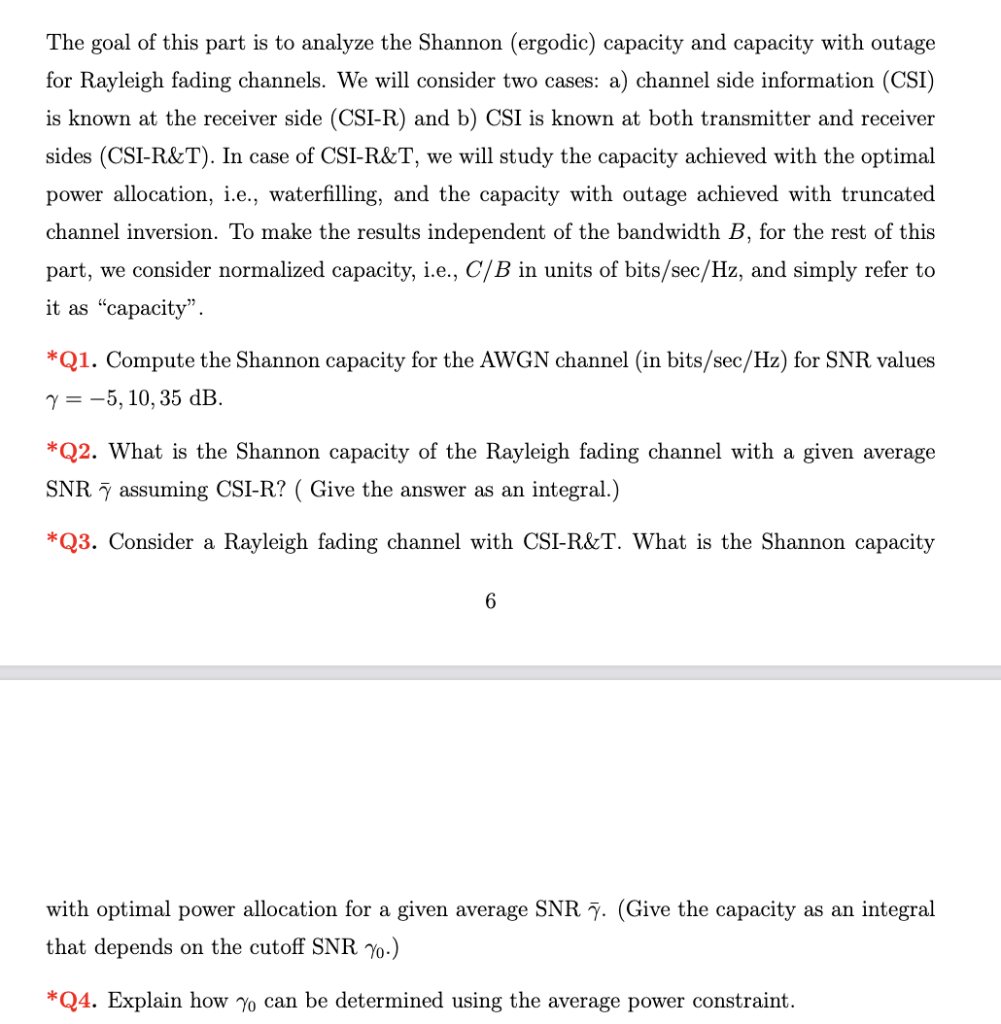Solved *Q4. Explain how γ0 can be determined using the | Chegg.com