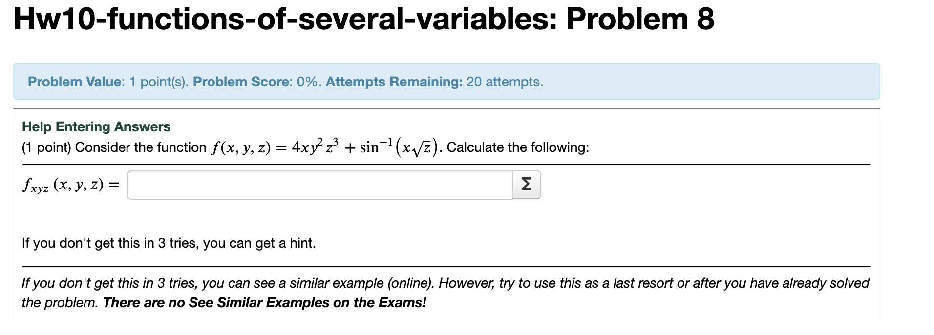 Solved Hw10 Functions Of Several Variables Problem 8