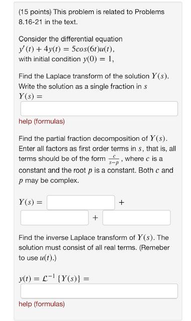 Solved Consider the differential equation | Chegg.com