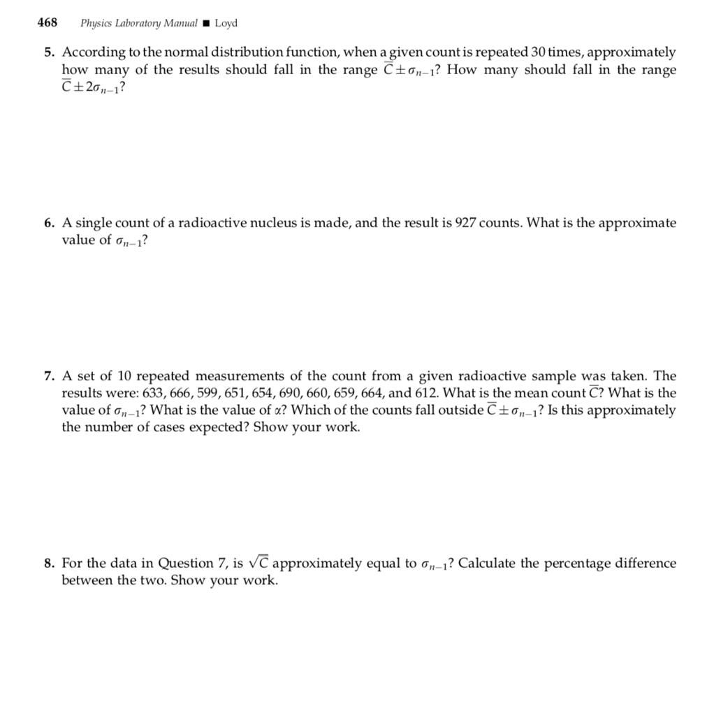 Solved 68 Physics Laboratory Manual Loyd 5. According to the | Chegg.com