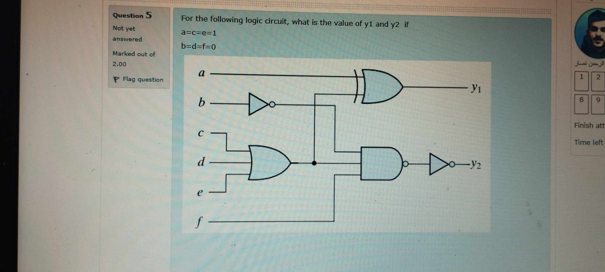 Solved Question 5Not yet answeredMarked out of2.00Flag | Chegg.com Solved Question 5Not yet answeredMarked out of2.00Flag | Chegg.com