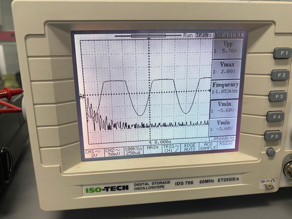 Solved Do a Diode voltage limiter clipper experiment using | Chegg.com