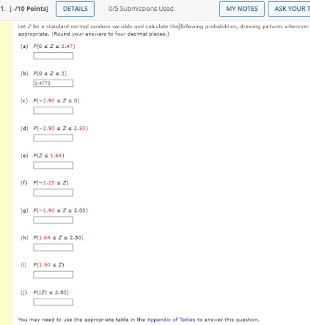Solved Let Z be a standard normal random variable and | Chegg.com