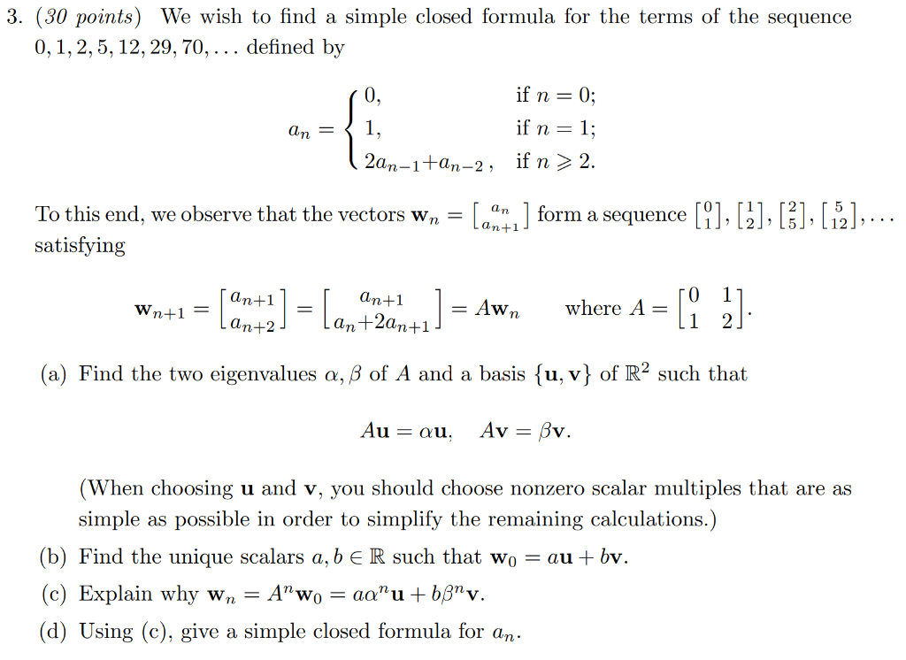 Solved 3. (30 points) We wish to find a simple closed | Chegg.com