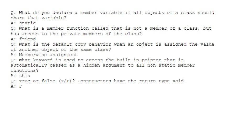 Solved I need this in C++ please with all 5 files, ive also | Chegg.com