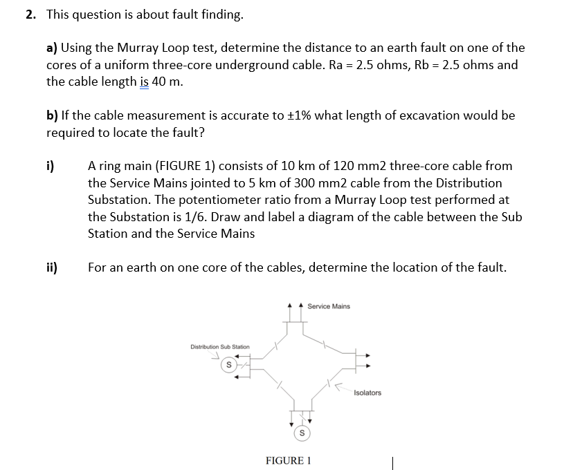 This question is about fault finding.a) ﻿Using the | Chegg.com