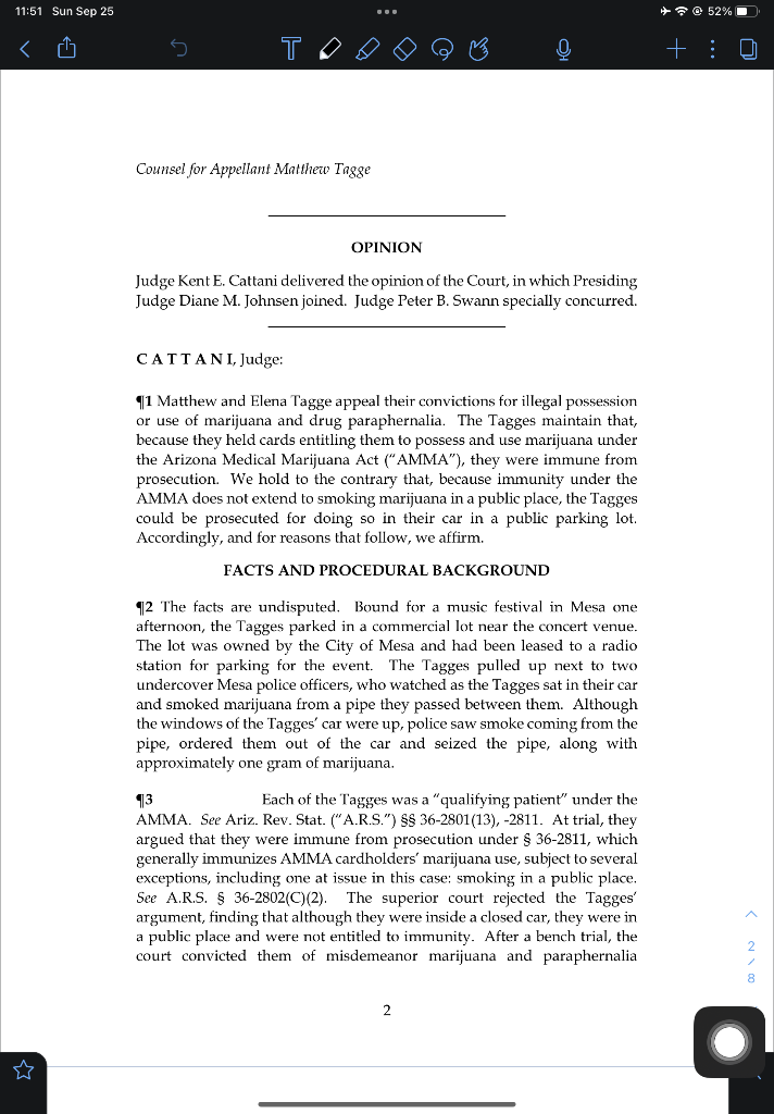 Appeal from the Superior Court in Maricopa County No. | Chegg.com