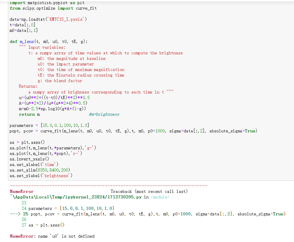Solved either name not defined or not callable no matter how | Chegg.com