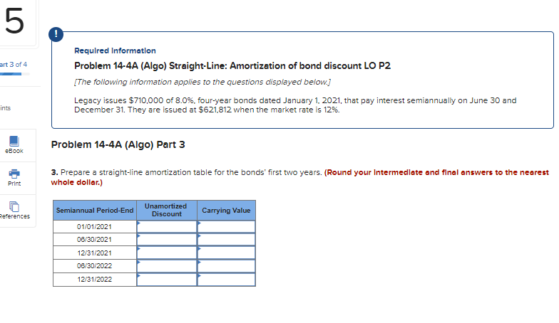 Solved Requlred Informetion Problem 14-4A (Algo) | Chegg.com