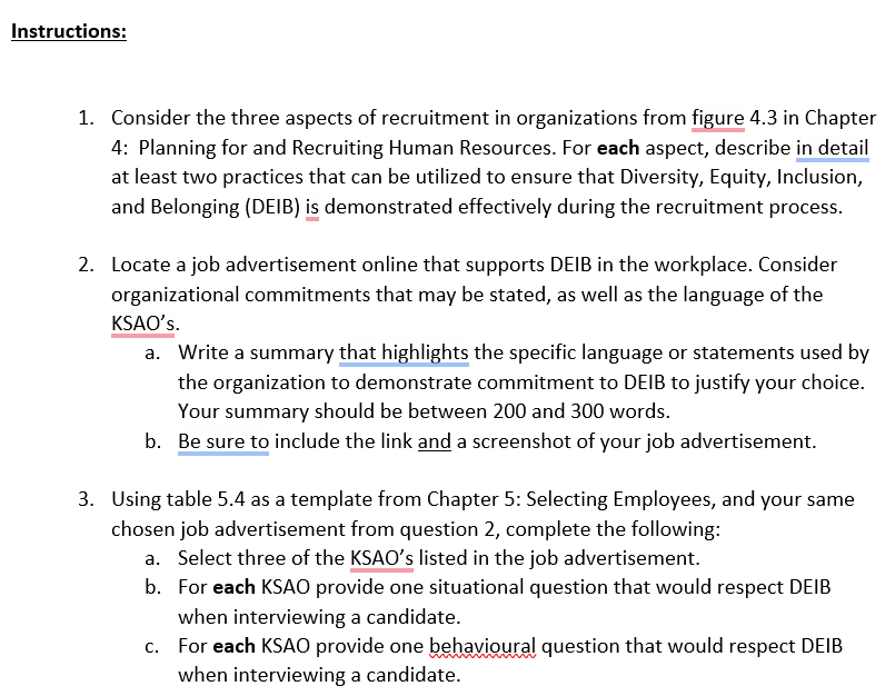 Solved Instructions:Consider the three aspects of | Chegg.com