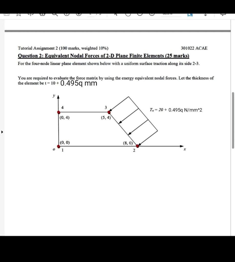 Solved On A Tutorial Assignment 2 (100 marks, weighted 10%) | Chegg.com