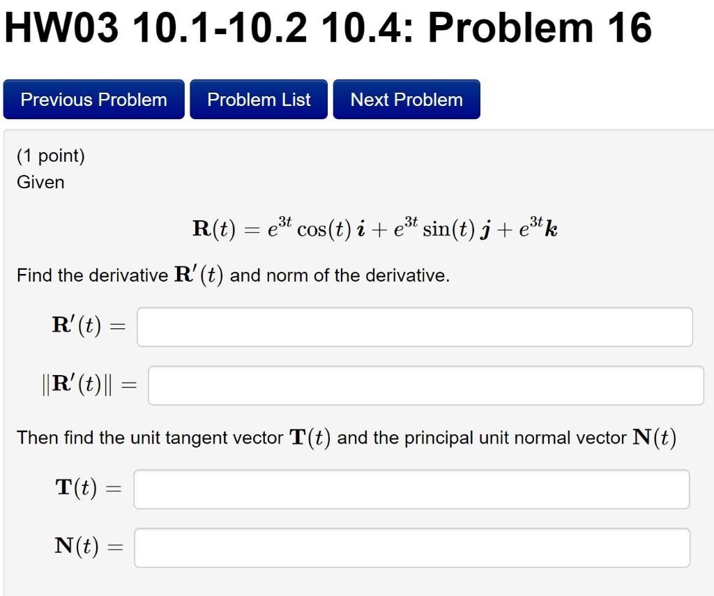 Solved HW03 10.1-10.2 10.4: Problem 16 Previous Problem | Chegg.com