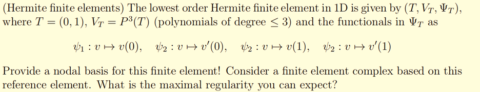 Partial Differential Equation Finite Element Method | Chegg.com
