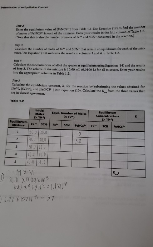 how can I fill out table 2? please help, I | Chegg.com
