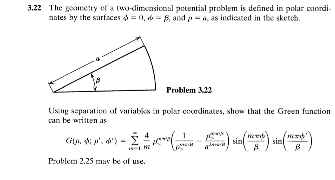 Solved 3.22 The geometry of a two-dimensional potential | Chegg.com