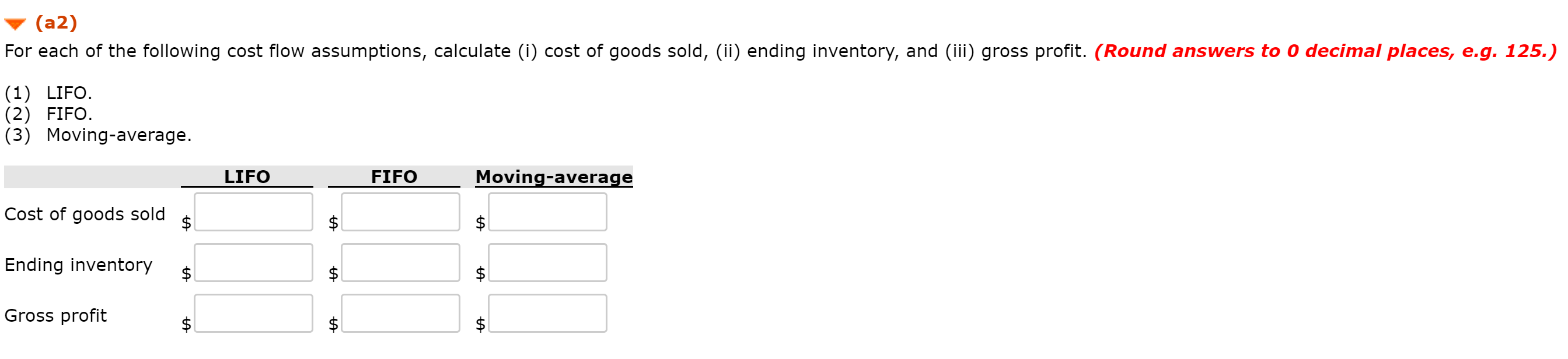Solved Problem 6-08A al-a2 (Part Level Submission) Metlock, | Chegg.com