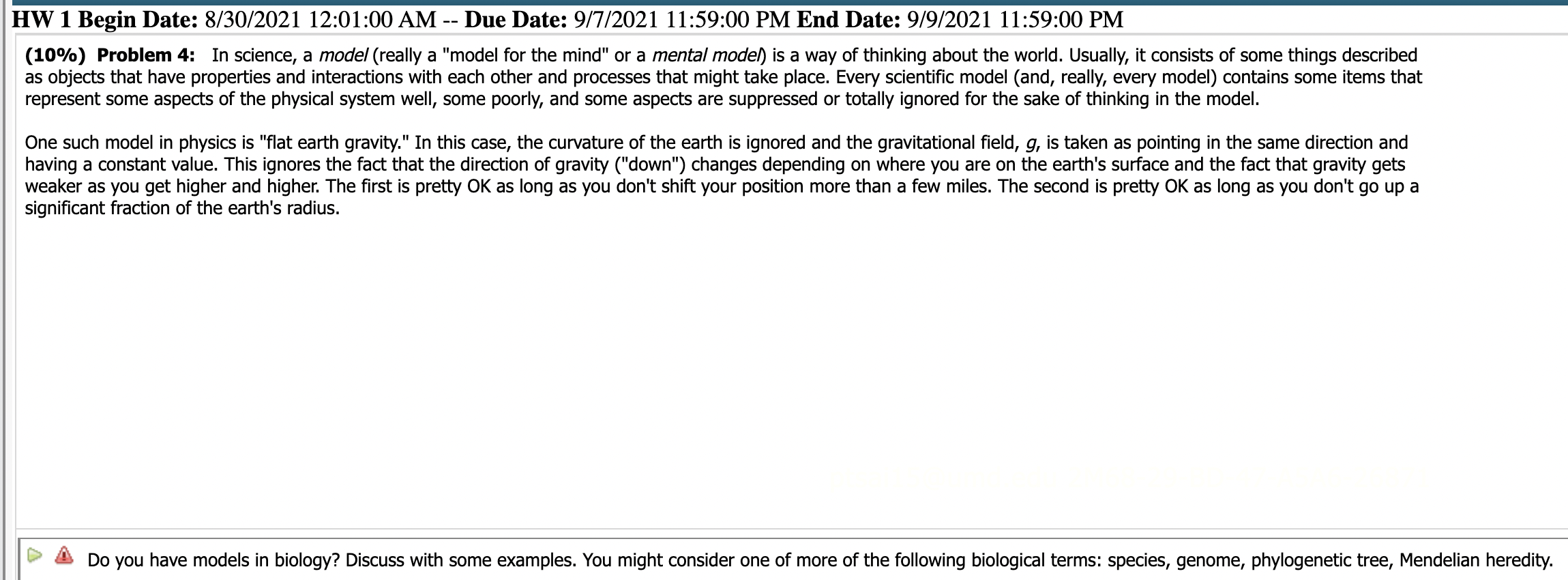 HW 1 Begin Date: 8/30/2021 12:01:00 AM -- Due Date: | Chegg.com