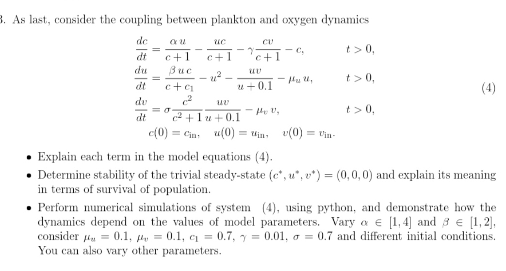 Solved 2. Next consider the interactions between | Chegg.com