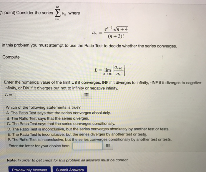 Solved At Least One Of The Answers Above Is Not Correct 1