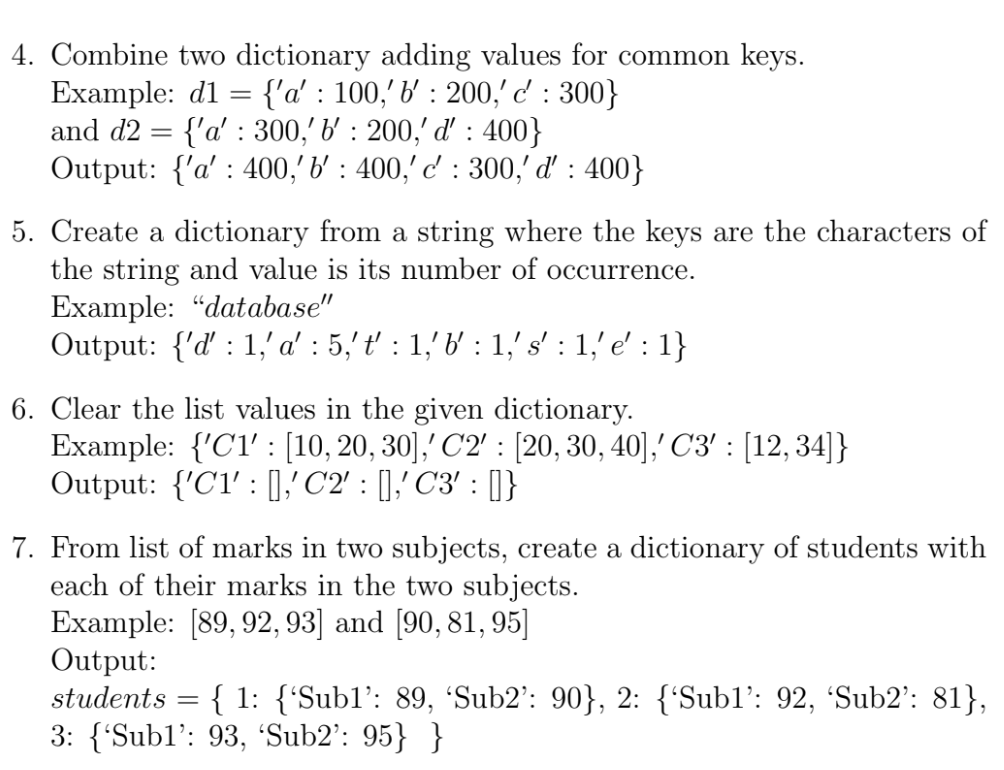Solved DMA_Basic_Dictionary Python is a computer programming | Chegg.com