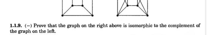 Solved 1.1.9. (-) Prove that the graph on the right above is | Chegg.com