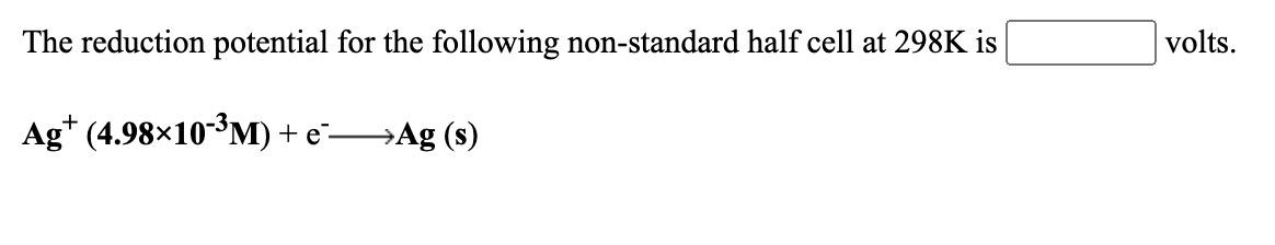 Solved A voltaic cell is constructed from a standard Sn2+ | | Chegg.com