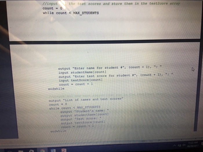 Only Pseudocode!!!! No Java or other languages | Chegg.com