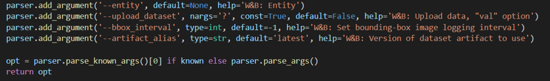 Solved def parse_opt(known=False): parser = | Chegg.com