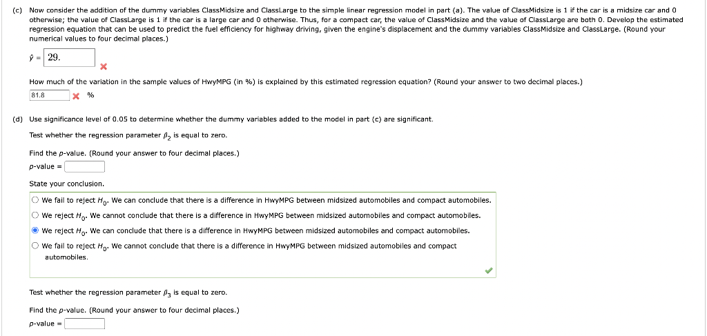 Solved The U.S. Department of Energy's Fuel Economy Guide | Chegg.com