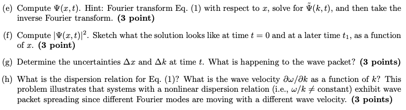 Solved The following problem explores Fourier transform | Chegg.com