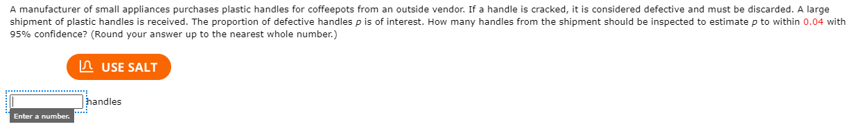 Solved A manufacturer of small appliances purchases plastic | Chegg.com