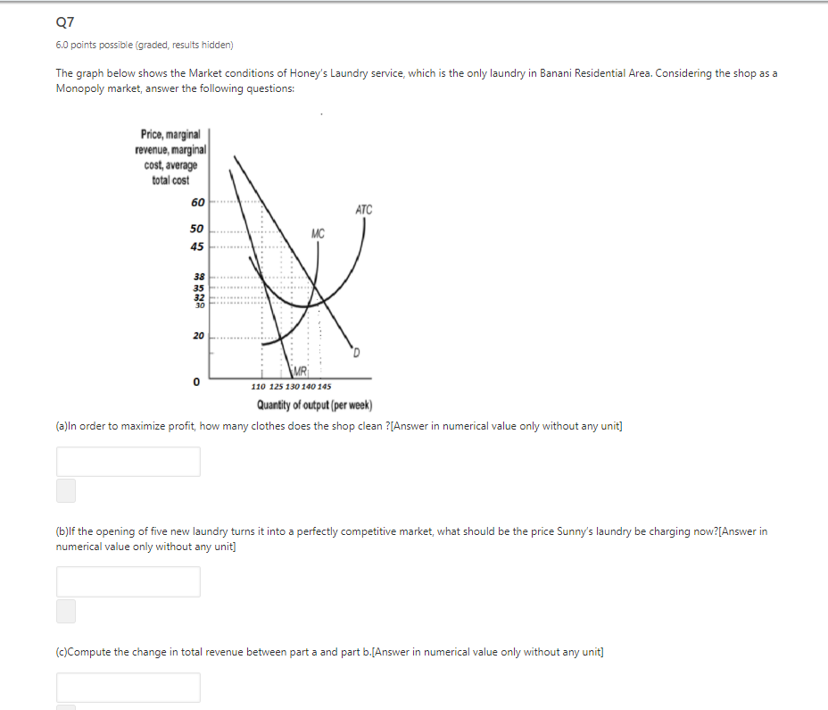 Solved Q7 6.0 points possible (graded, results hidden) The | Chegg.com