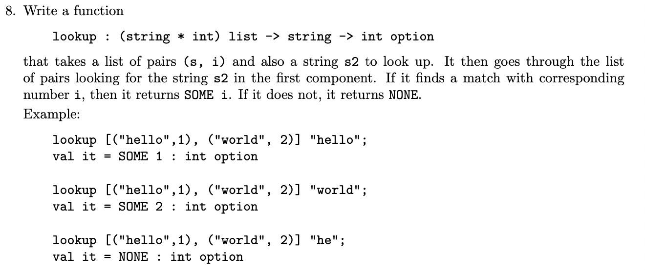 You should use standard ML and ensure that it can run | Chegg.com