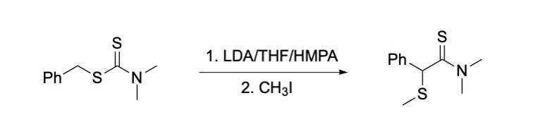 Solved S S 1. LDA/THF/HMPA Ph N Ph S 'N 2. CH3! S | Chegg.com
