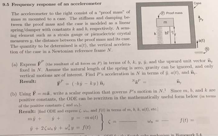 Case 9 5 Frequency Response Of An Accelerometer The