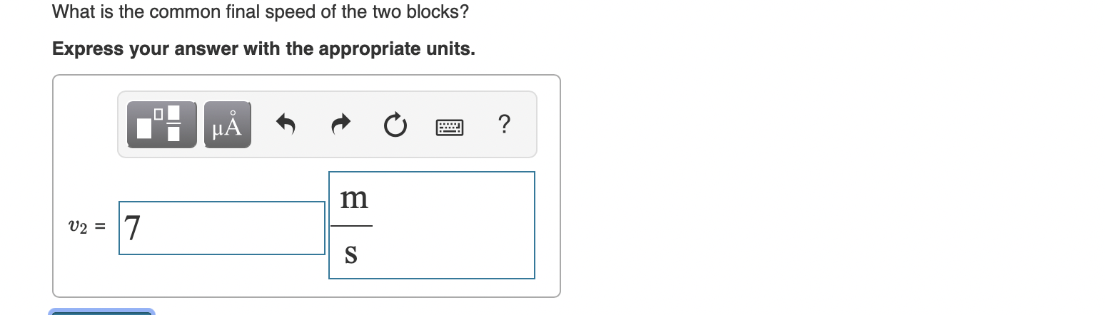 Solved Two blocks of clay, one of mass 1.00 kg and one of | Chegg.com