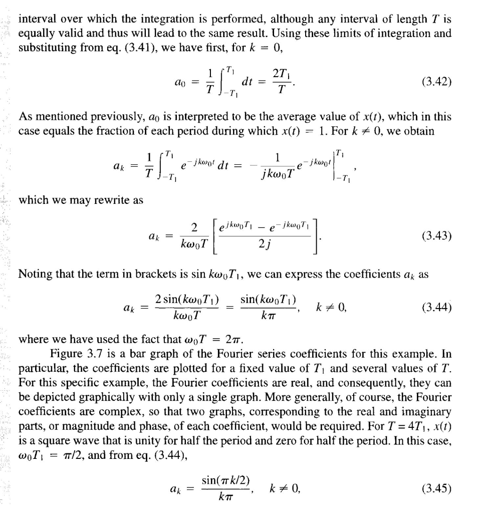 Solved Matlab Exercises: The Fourier series coefficients | Chegg.com
