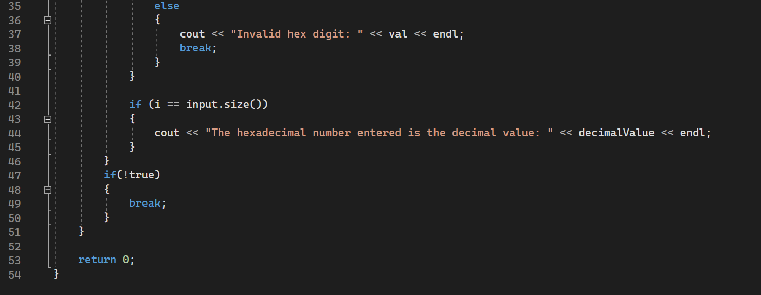 Solved namespace std; in() ring input; ile(true) cout ≪ | Chegg.com