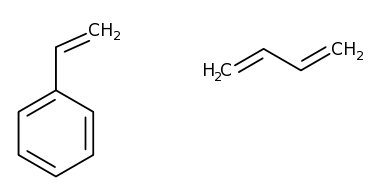 Solved SBR (styrene-butadiene rubber) is used in the | Chegg.com