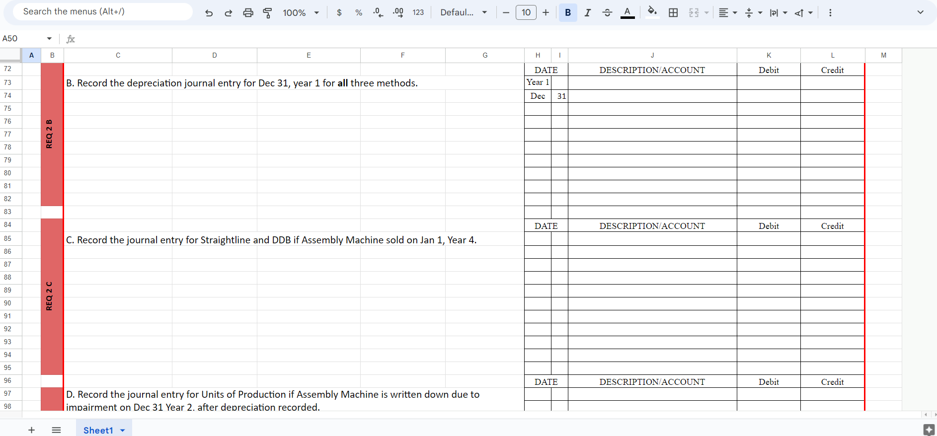File Edit View Insert Format Data Tools Extensions | Chegg.com