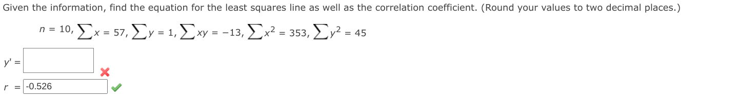 Solved Given the information, find the equation for the | Chegg.com