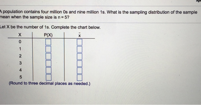 Solved Apopulation contains four million Os and nine million | Chegg.com