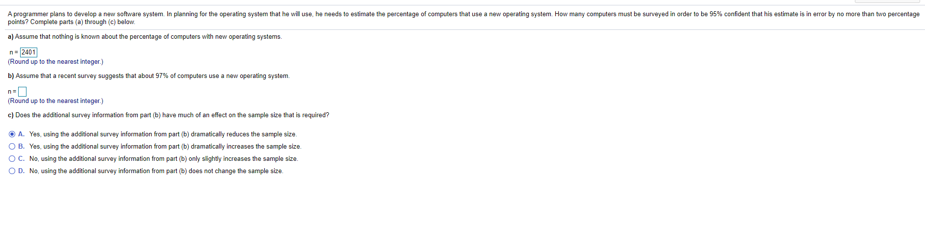 Solved A programmer plans to develop a new software system. | Chegg.com