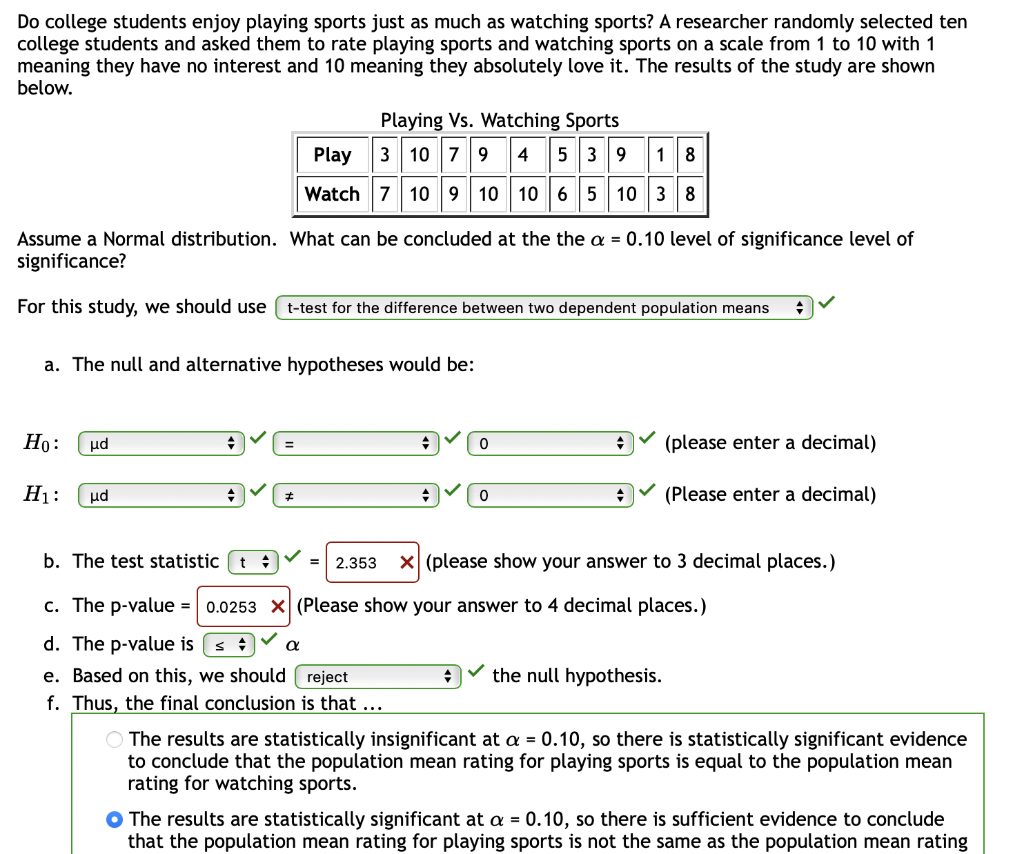 Solved Do students perform better when they take an exam | Chegg.com