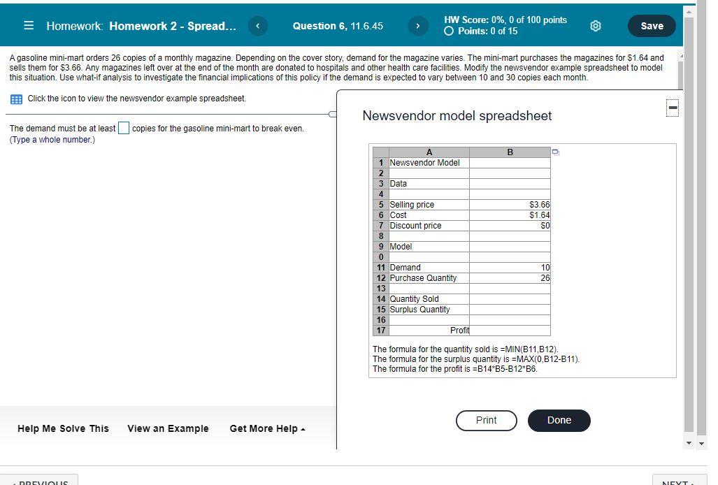 Solved = Homework: Homework 2 - Spread...