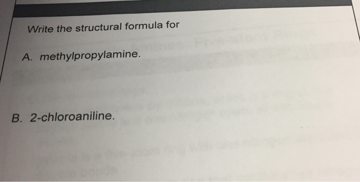 Solved Write the structural formula for A. | Chegg.com