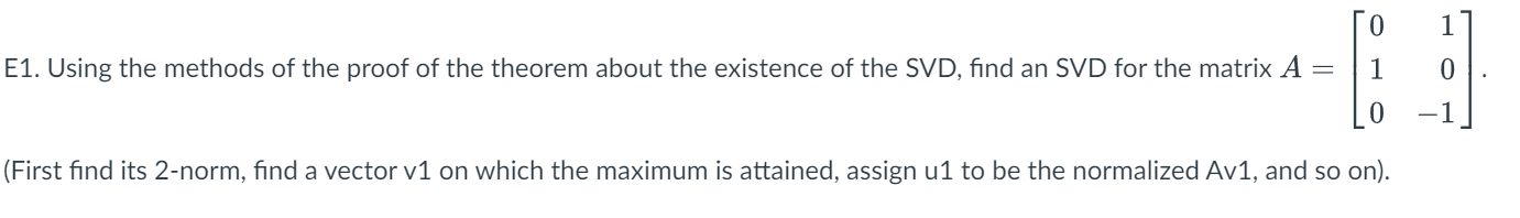 Solved Го 1 E1. Using the methods of the proof of the | Chegg.com