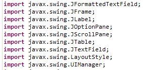 Solved import javax.swing. JFormattedTextField; import | Chegg.com