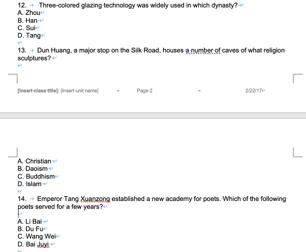 Solved Part I. Multiple Choices: For each of the following | Chegg.com