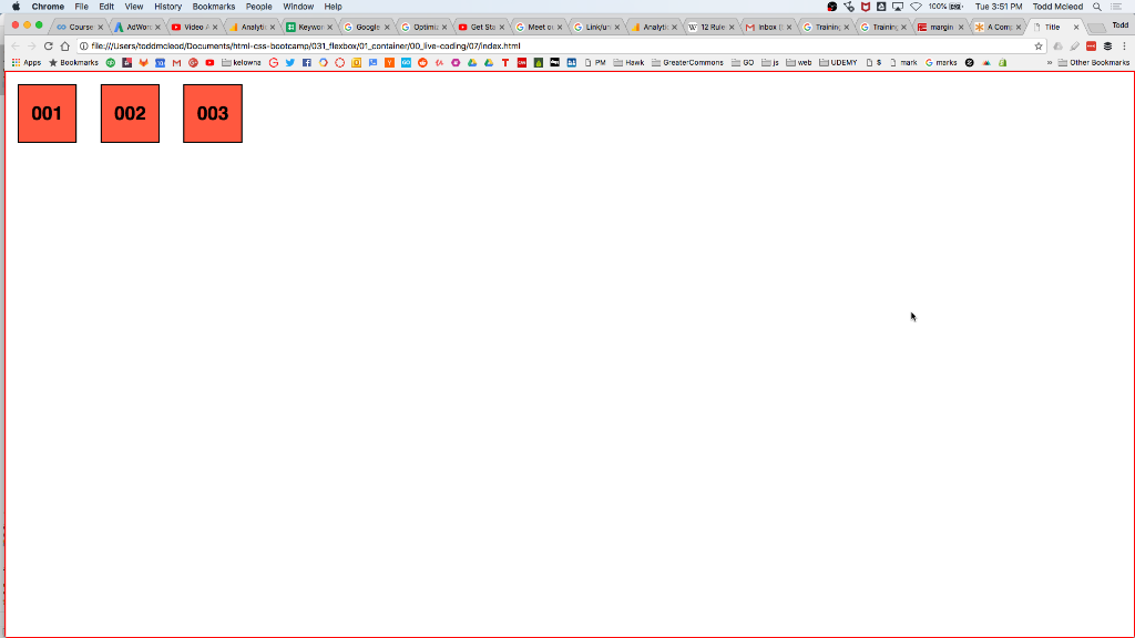 Solved Flexbox Pages Create 9 flex box pages where you have | Chegg.com
